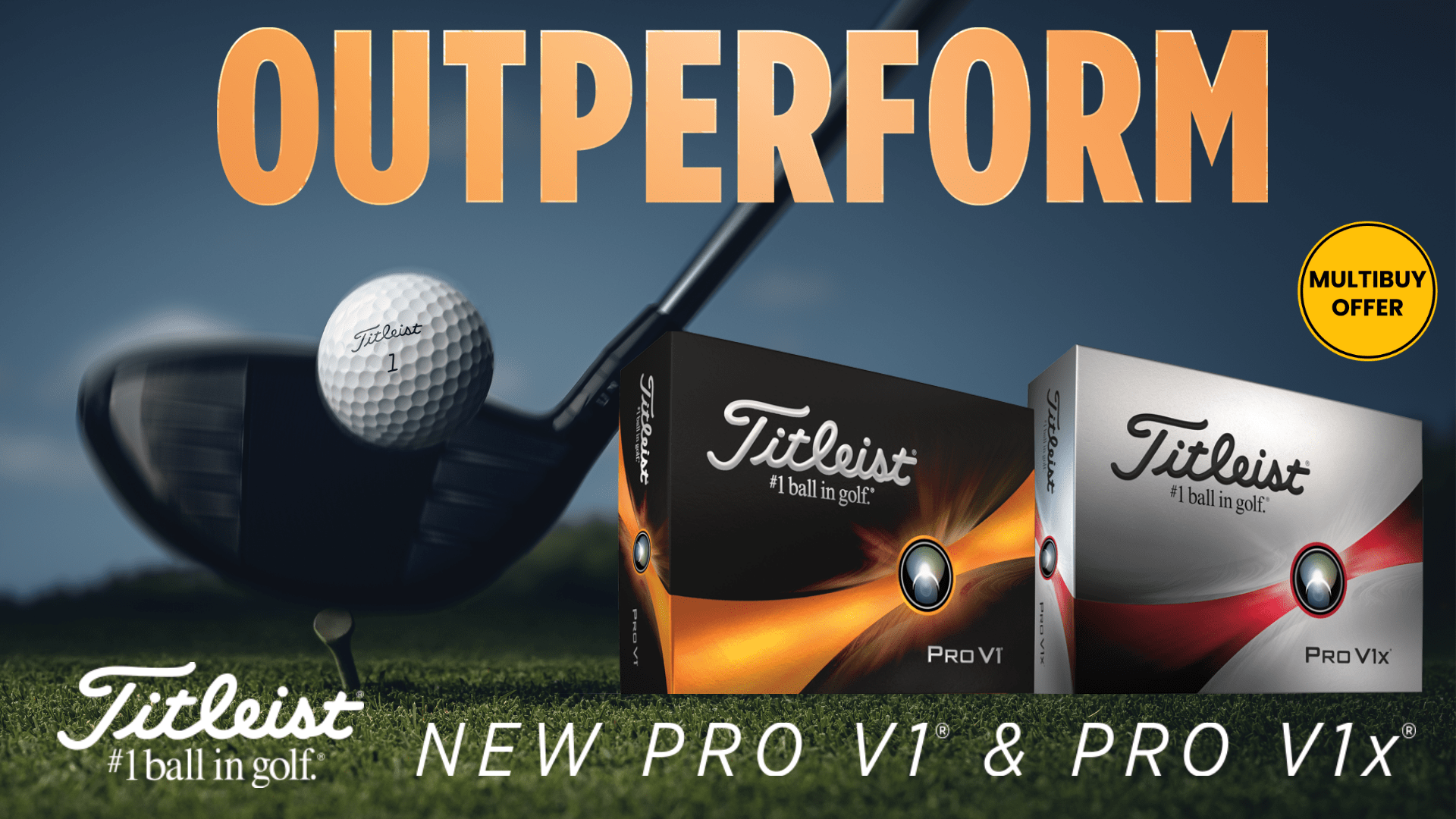Titleist Golf Balls UK - MultiBuy Offers - The Golf Shop Online